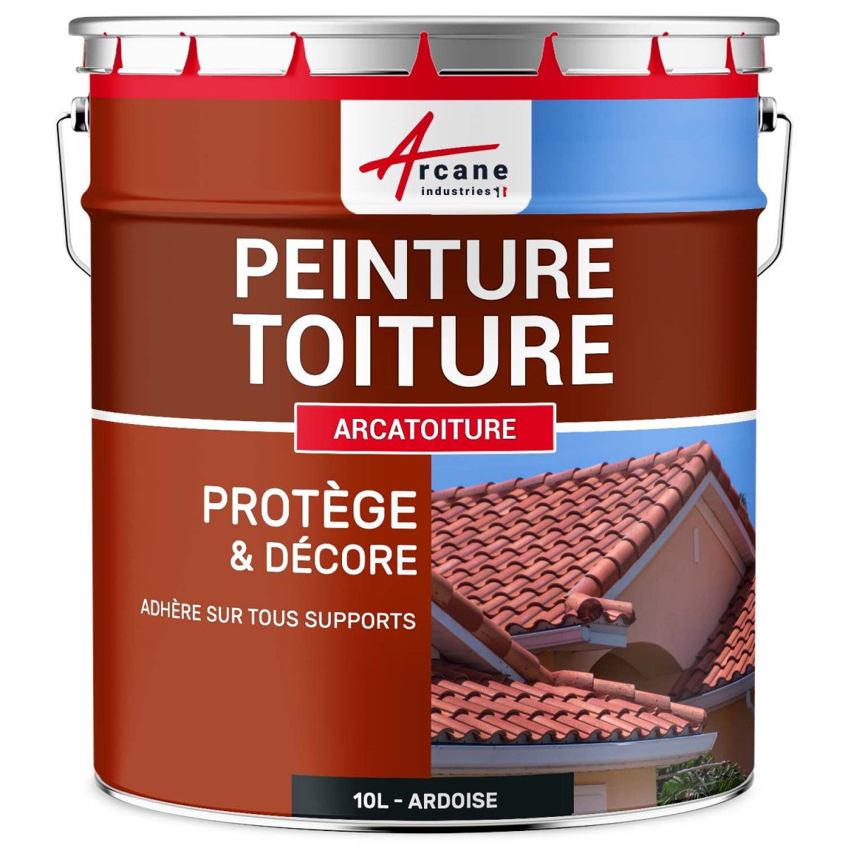 Pintura para Tejados y Tejas: ARCAROOF PAINT - 1222 - Gris pizarra ...