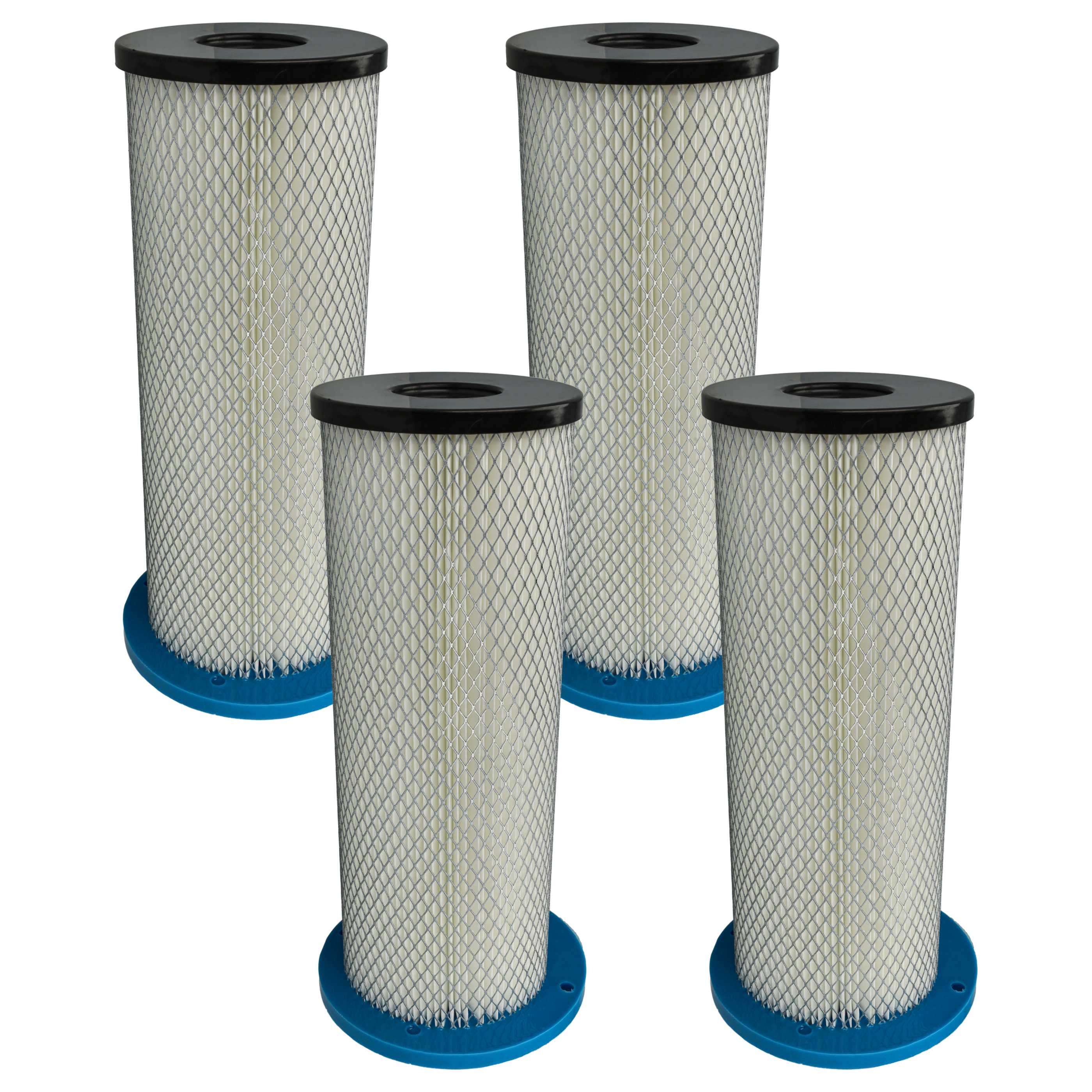 Vhbw 4x filtre compatible avec Pullman Ermator S2800, Ermator S26 ...