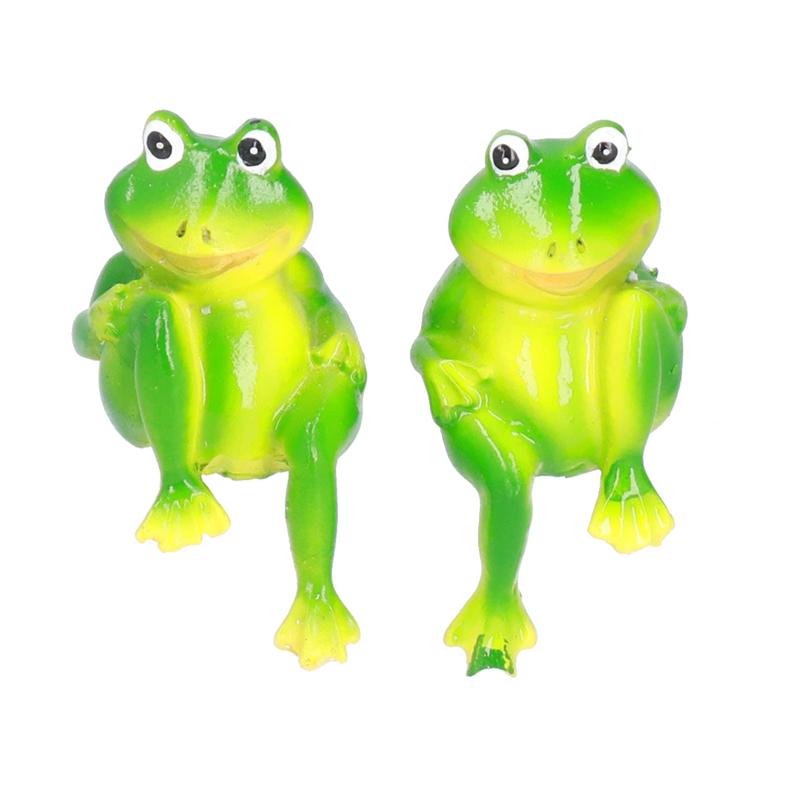 Decoración de rana Lindo micropaisaje de resina que no se decolora ...