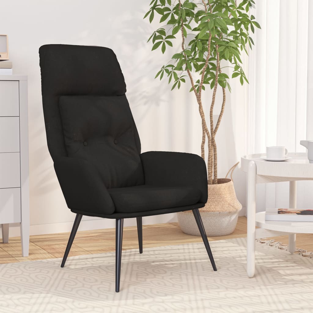 Chaise de relaxation | Fauteuil de relaxation | Chaise de Salon Noir ...