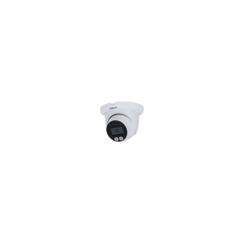 DAHUA Caméra IP dôme 4MP FF 2.8 mm IR 30m PoE Full Color IA WizMind - IPC-HDW5449TMP-SE-LED ...