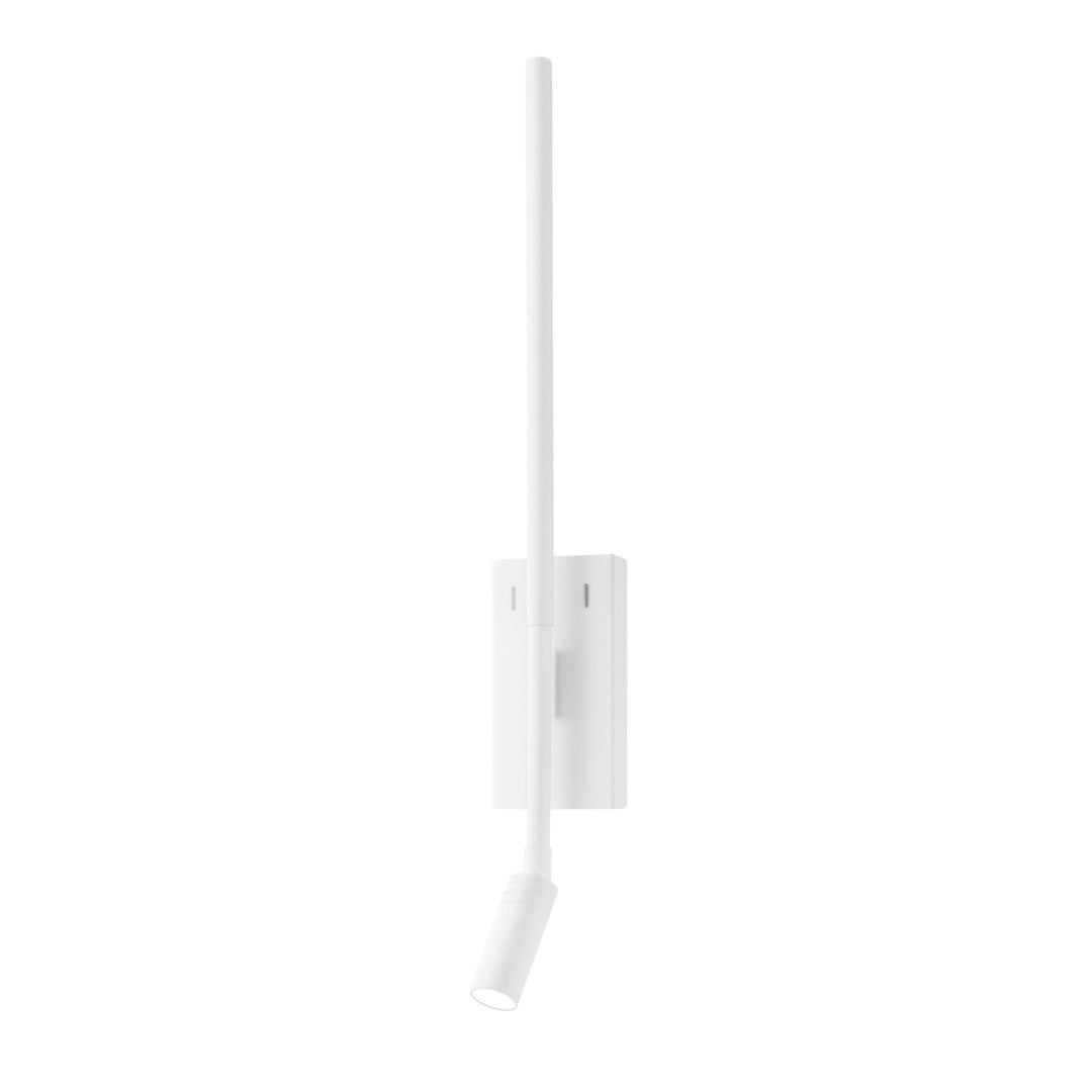 Applique murale tige verticale Torch blanche 6 W + 3 W 4000 K | Leroy ...