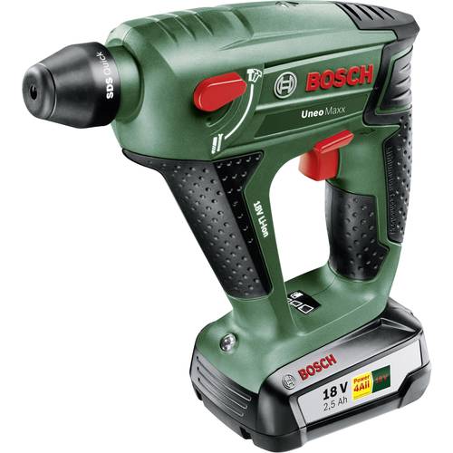 Martello perforatore a batteria Bosch Home and Garden UnooMaxx SDS ...