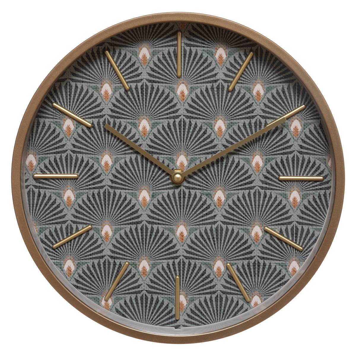 Horloge "lizy" D29,5cm Vert - Atmosphera Créateur d'intérieur | Leroy ...