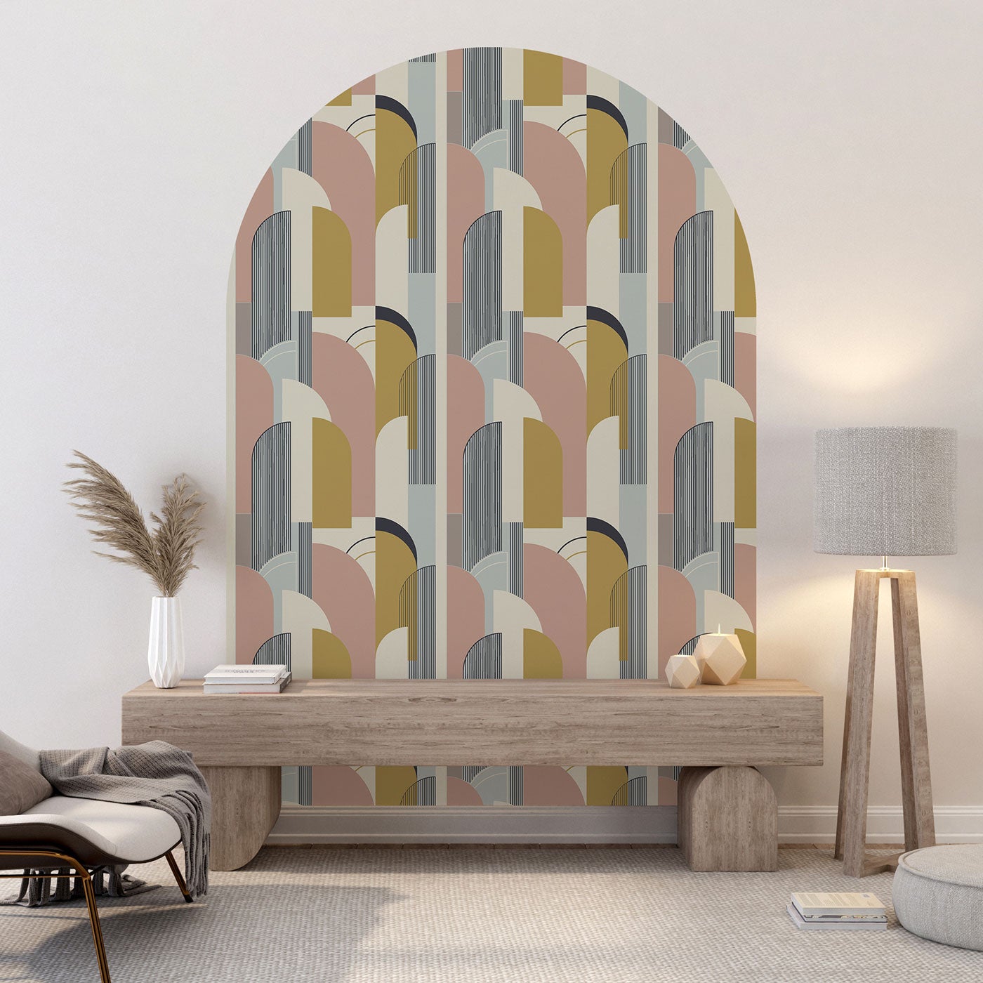 Stickers Arche - Arches Design - Adhésif MAT - Largeur 90 x Hauteur 215 ...