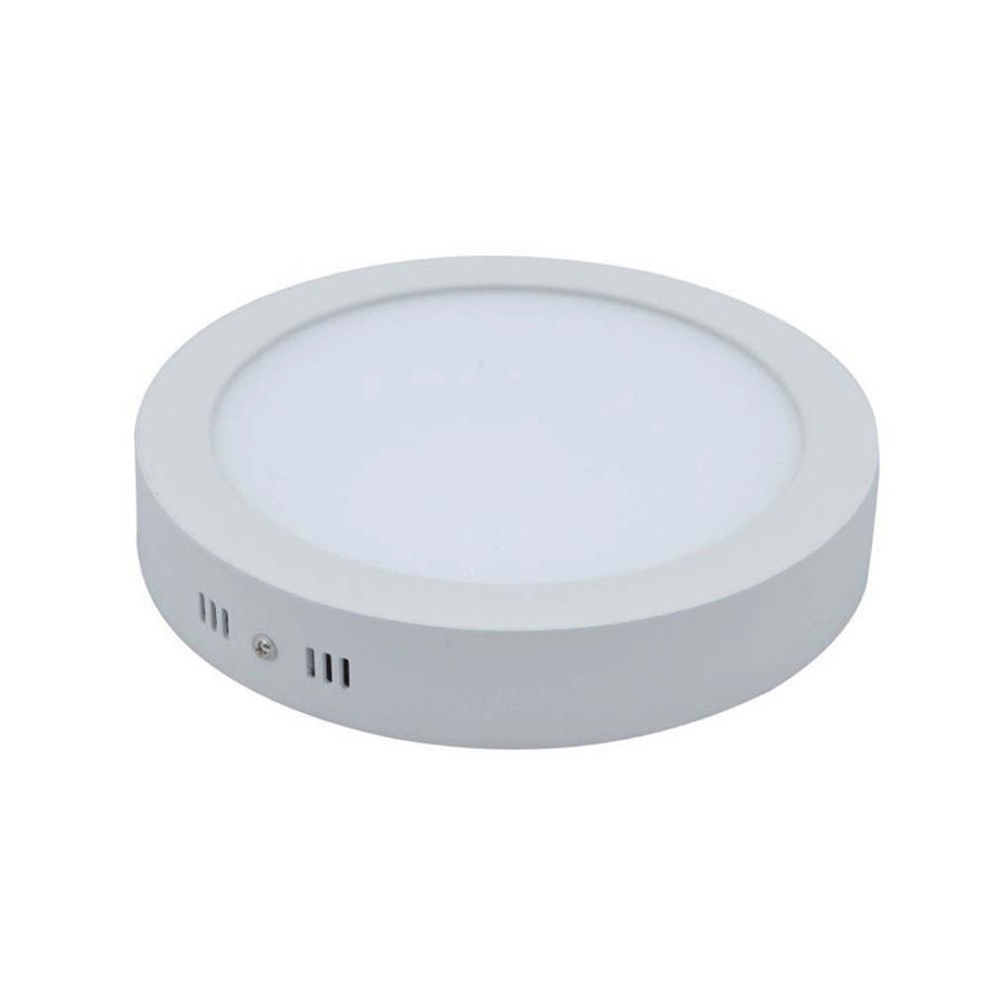 HUB LED 18W ROND BLANC CHAUD INTERIEUR IP20 | Leroy Merlin