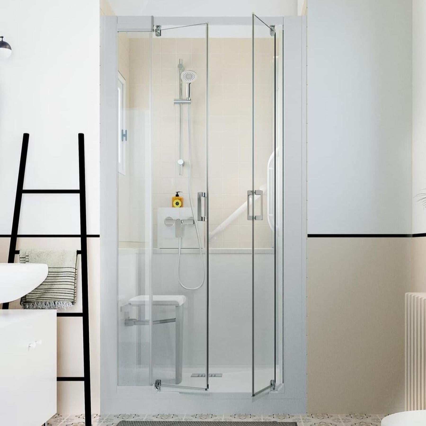 Kinedo ducha cabina Kinemagic Diseño 120x90 nicho de alta versión 2 ...