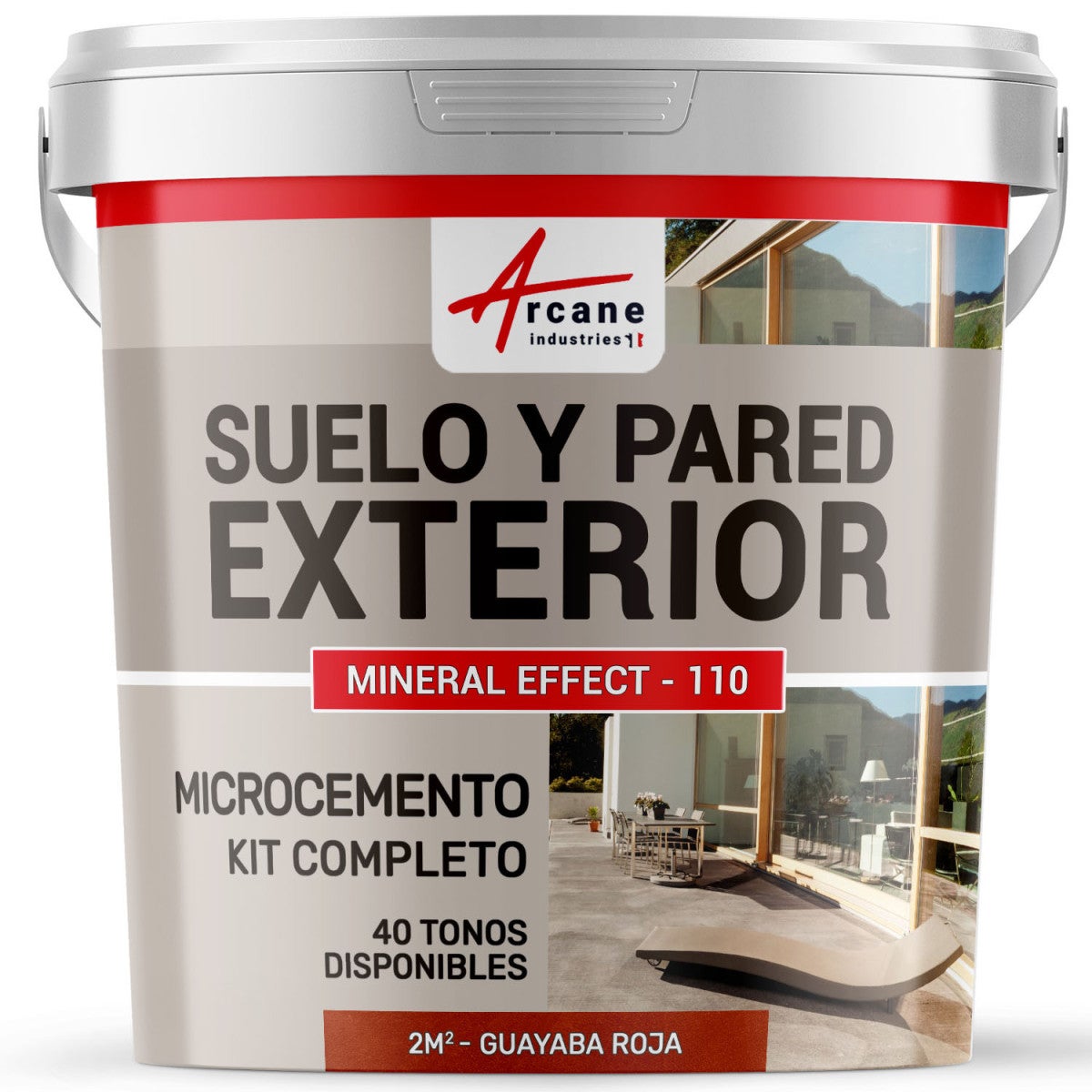Microcemento para exteriores: suelos, muros, terrazas, balcones ...