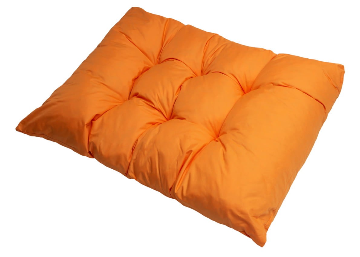 Cojín de palets 120x60cm | cojín de asiento Naranja | cojín de suelo ...