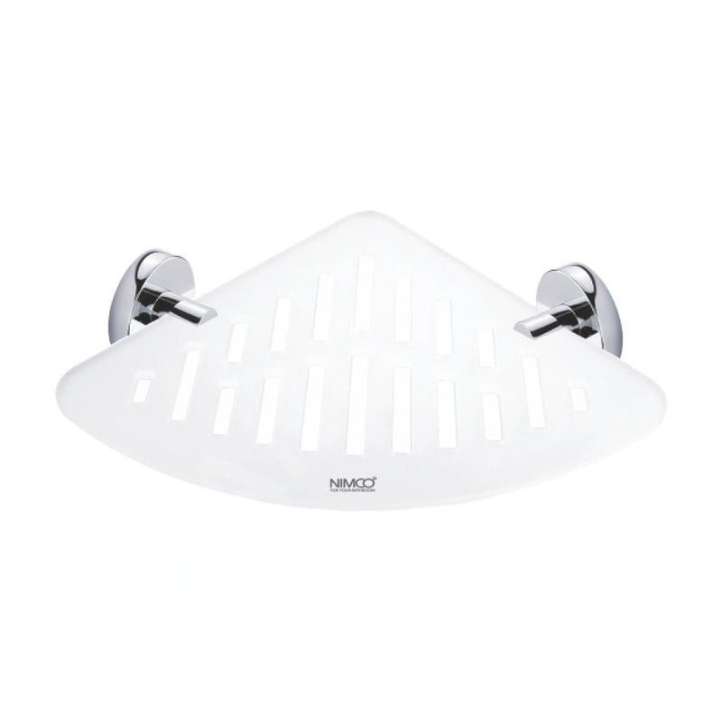 Nimco Unix - Tablette d'angle IXI avec fraisage, chromée UN X212-26 ...