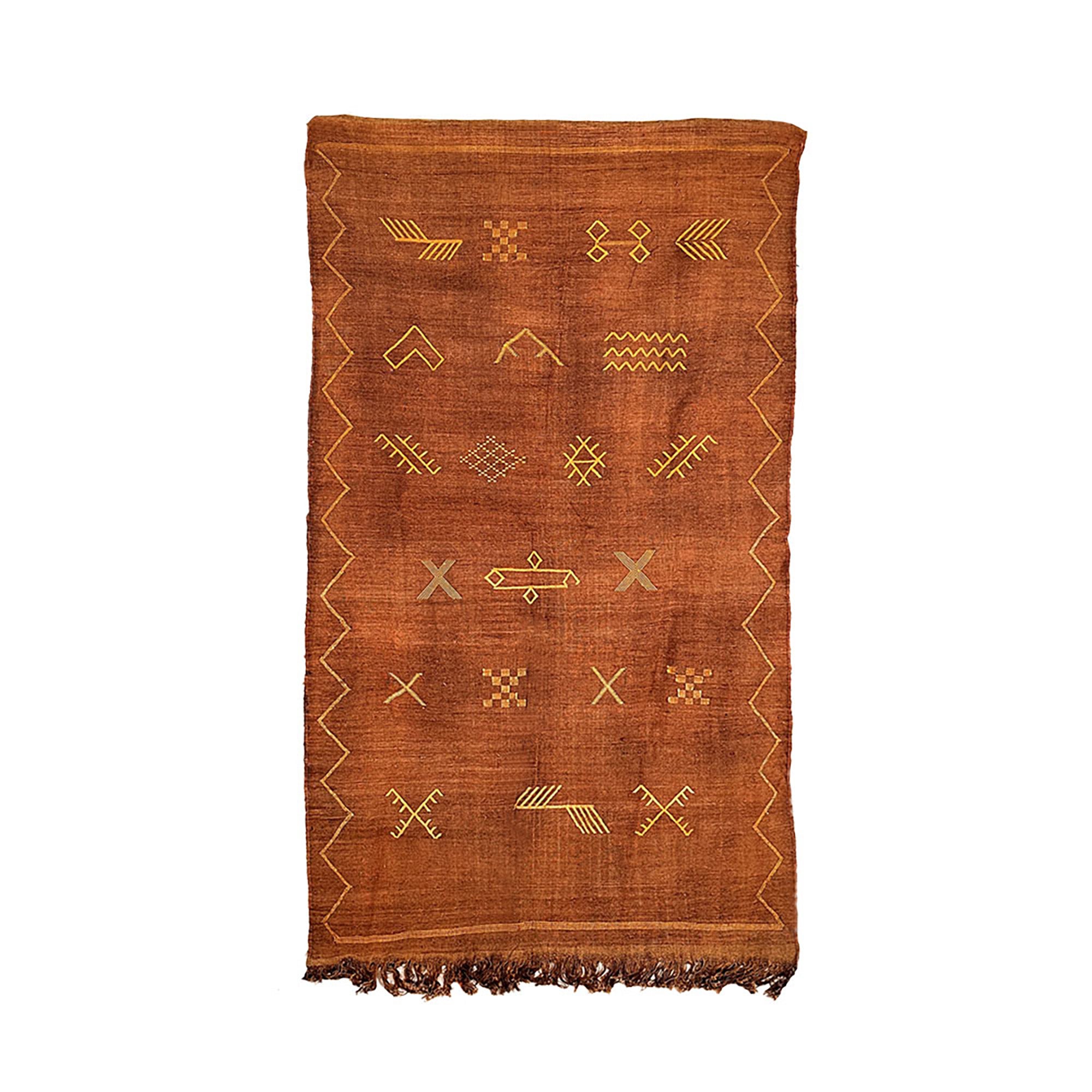 SABRA - Tapis Berbère en Soie de Cactus - Modèle A27 - Joe Sayegh ...