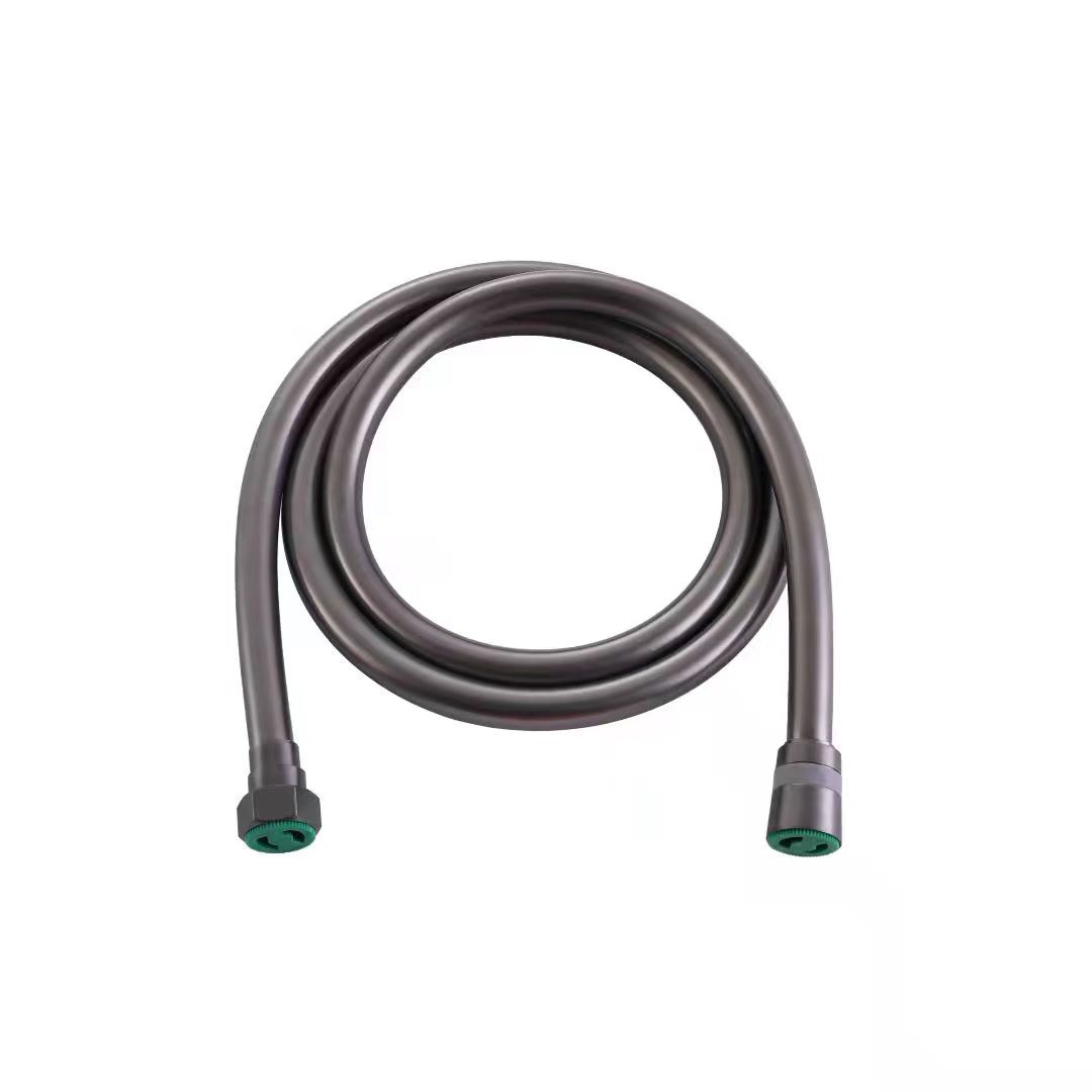 Flexible de douche en PVC - Gun métal | Leroy Merlin