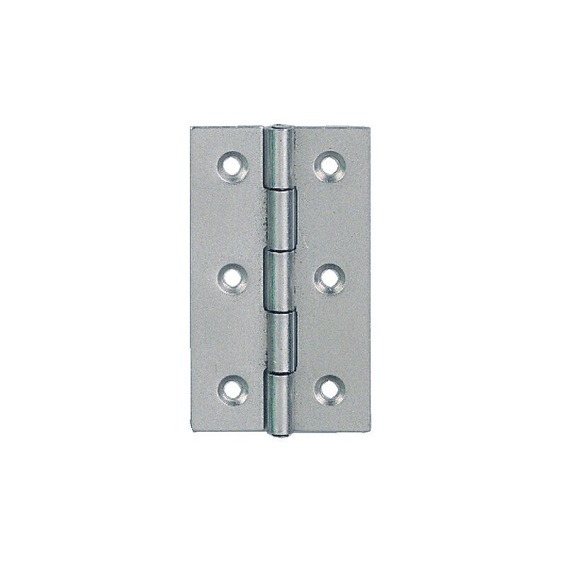 Charnières rectangulaires simple feuille 40 x 25 mm - inox - MONIN ...