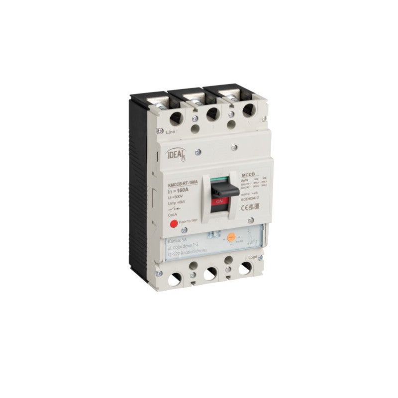 Disjoncteur compact MCCB KMCCB - 160A, IP20, 50Hz, 800V | Leroy Merlin