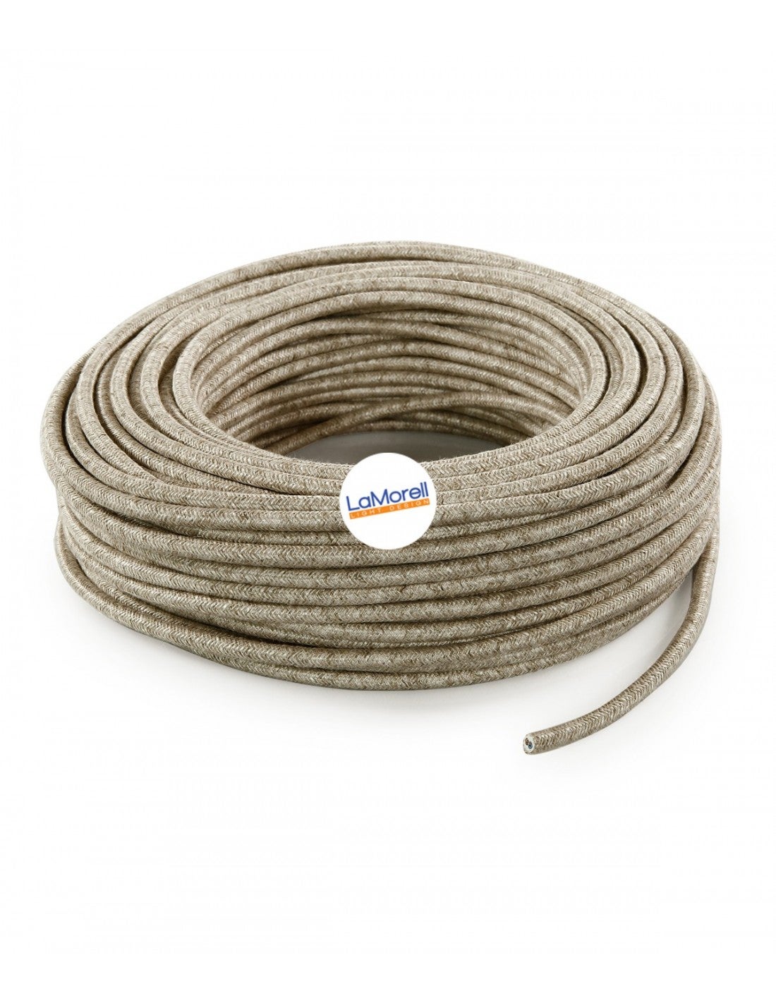 LaMorell LightDesign - Câble Électrique Rond Recouvert En Tissu Canvas ...