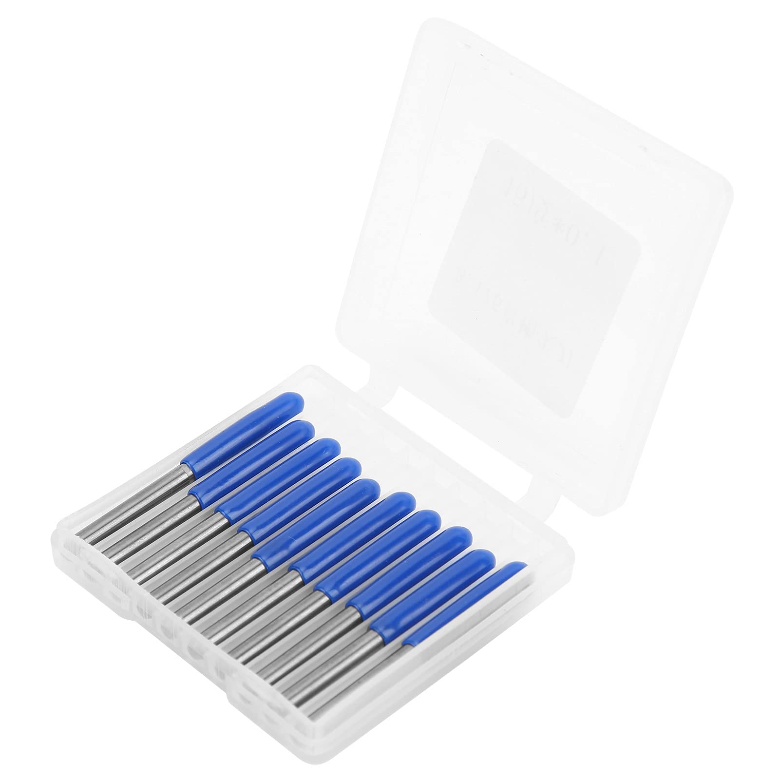 10 brocas de fresado profesionales de acero de tungsteno de 3,175 mm para tallado y grabado de ...