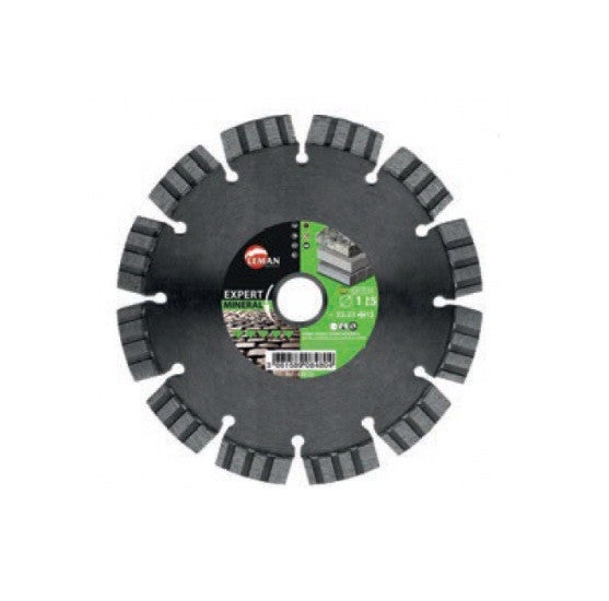 Disque diamant Segment Turbo Granit Quartz Diam 125mm Leman | Bricoman