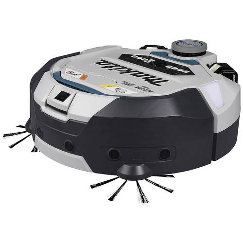 MAKITA DRC300Z Robot aspirador BL 18V LXT 3L Con sensor Lidar y vuelta ...