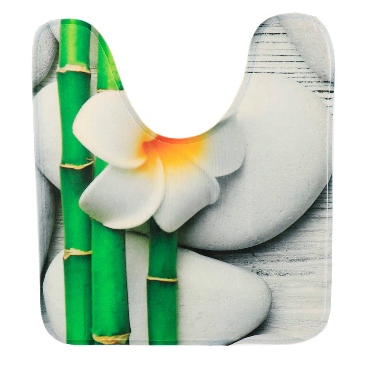 Tendance - Alfombra de baño de microfibra 45x50cm - honolulu | Leroy Merlin