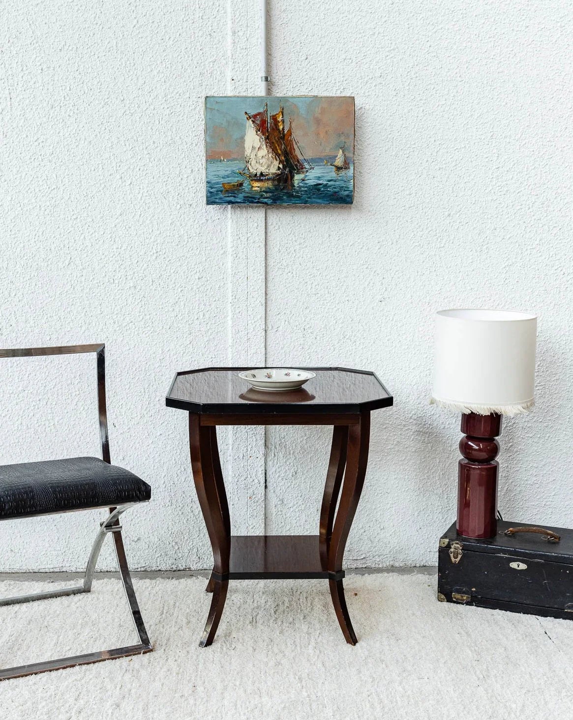 Table d'appoint en bois Francine N°218 - Bon état | Leroy Merlin