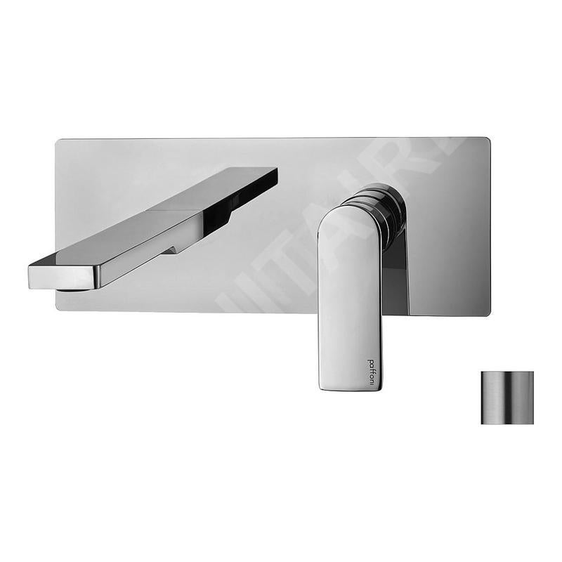 Mezclador oculto para lavabo con caño de 150 mm Acero Looking Serie ...