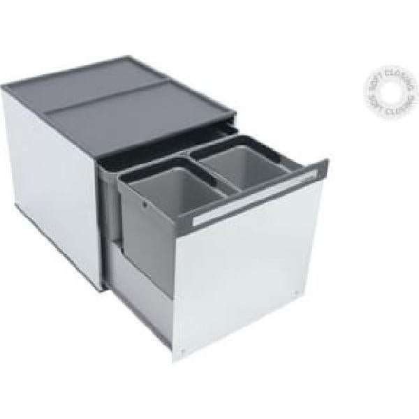 TECNOINOX BOX 3 - Bidoni Raccolta Differenziata per Mobili Estraibile ...