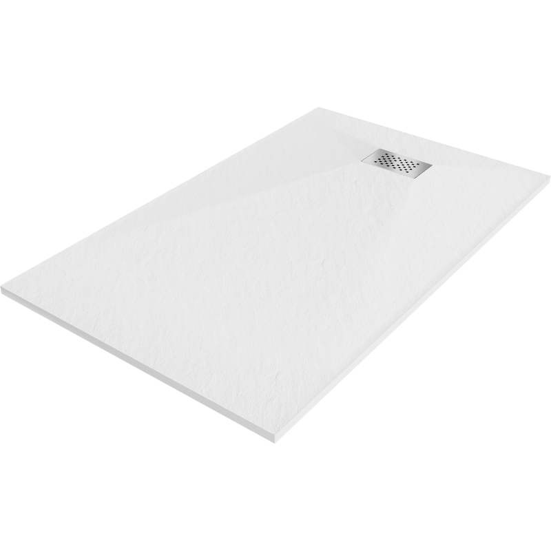 Bac à douche Mexen Hugo rectangulaire SMC 140 x 90 cm, blanc, couvercle ...