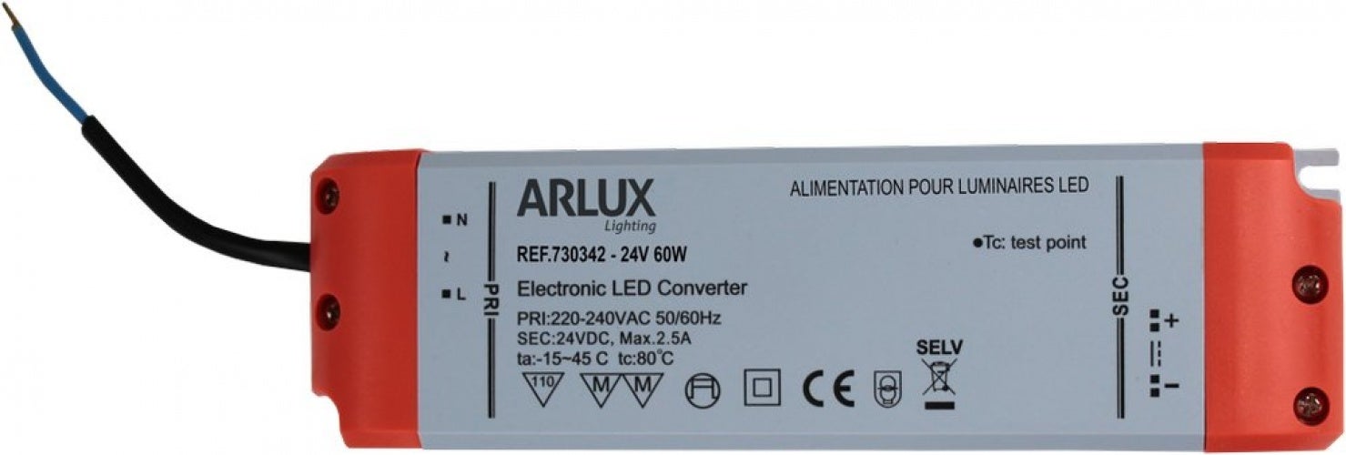 PULSE Led Driver 24V 60W 2.5A per PULSE LED STRIP fino a 6m | Leroy Merlin