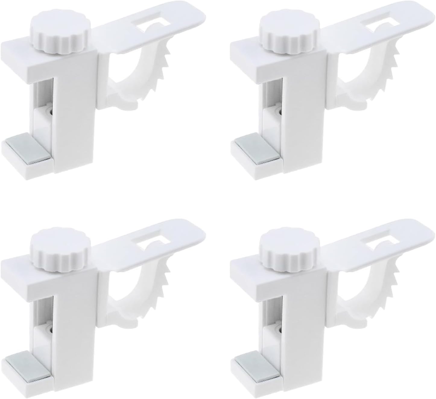 4 Pièces Support de Support de Pince Porte-rideaux,Support De Support ...