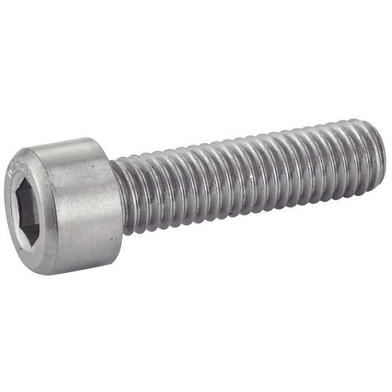 Vis métaux tête cylindrique 6 pans creux inox A2 DN 912 8X120 boîte de ...