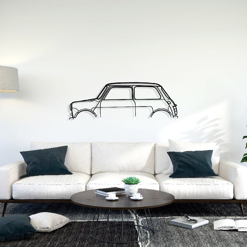 Décoration murale en métal - Austin Mini - 100 cm | Leroy Merlin