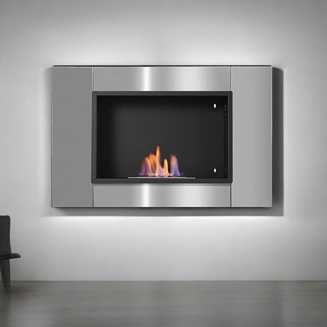 Chimenea de bioetanol empotrada: Calor sin humo