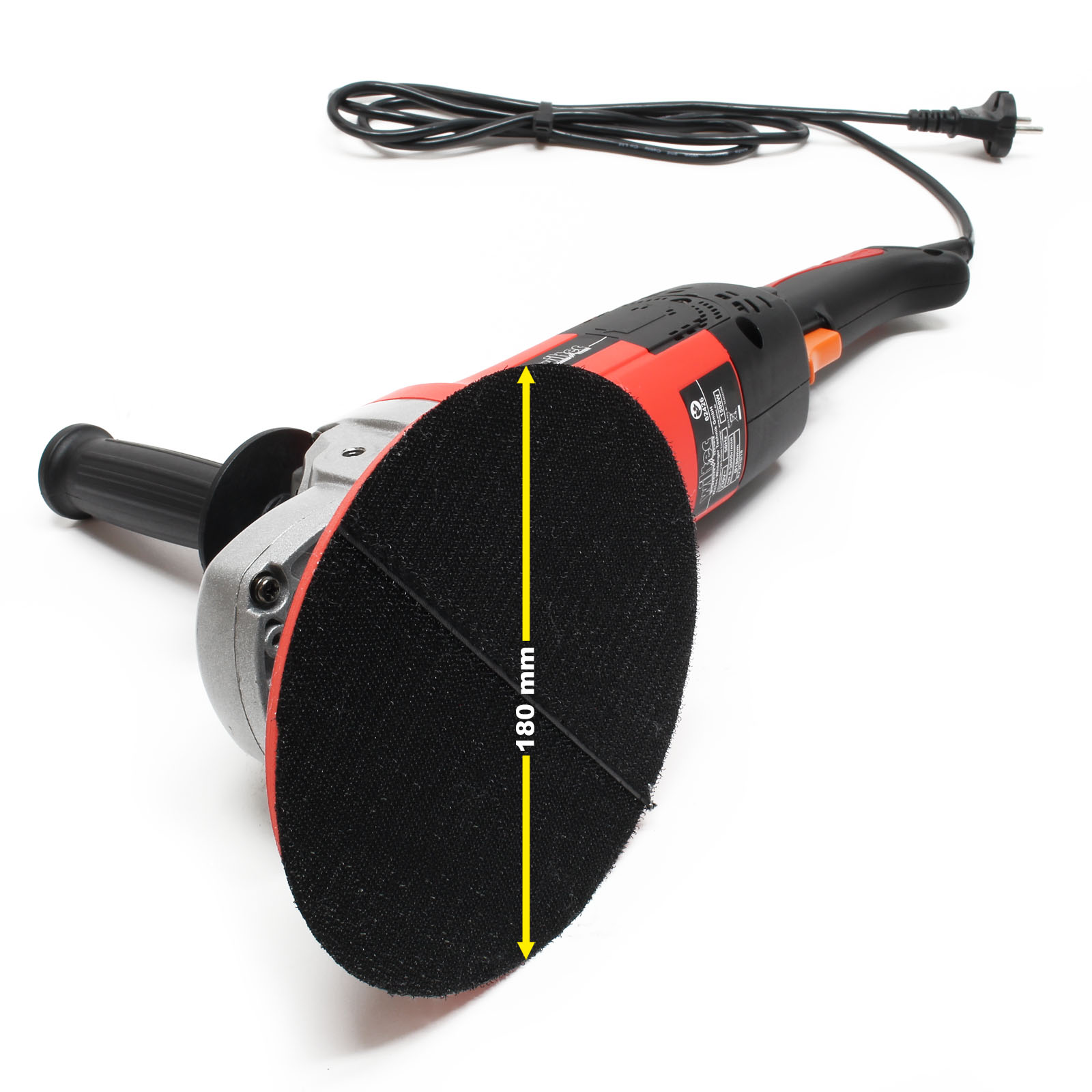 Machine à polir Meuleuse 1500W 3000 tr./min max. Polisseuse rotative 6 ...