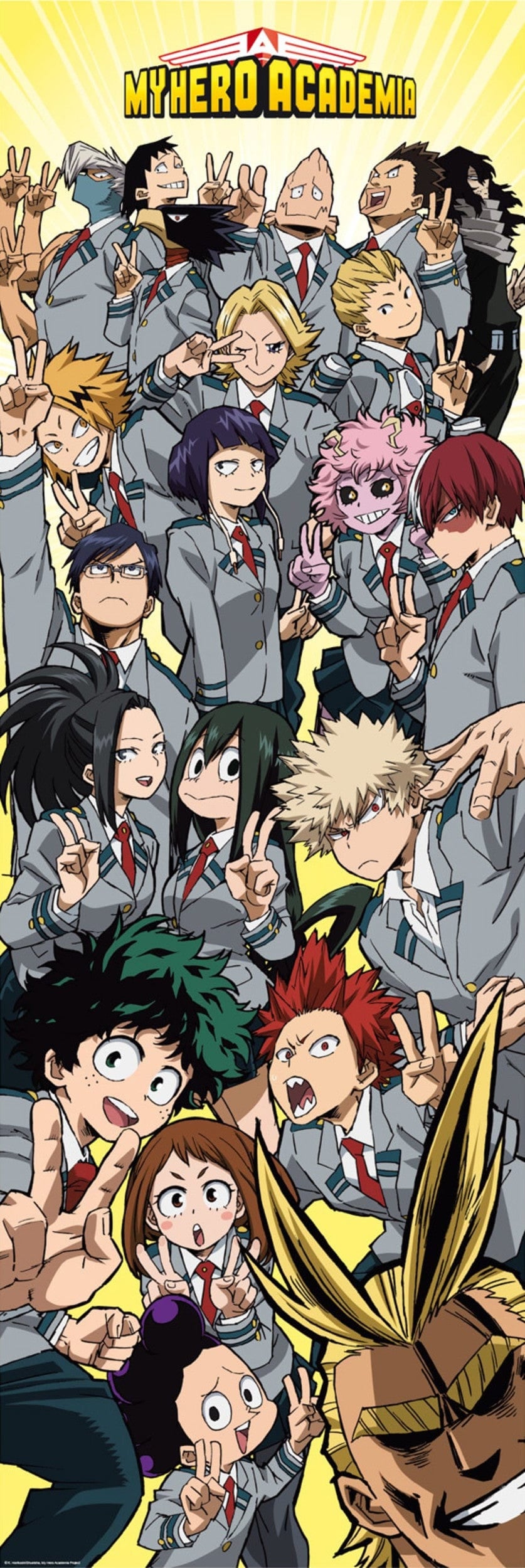Poster My Hero Academia - Door Classroom 53x158cm | Leroy Merlin