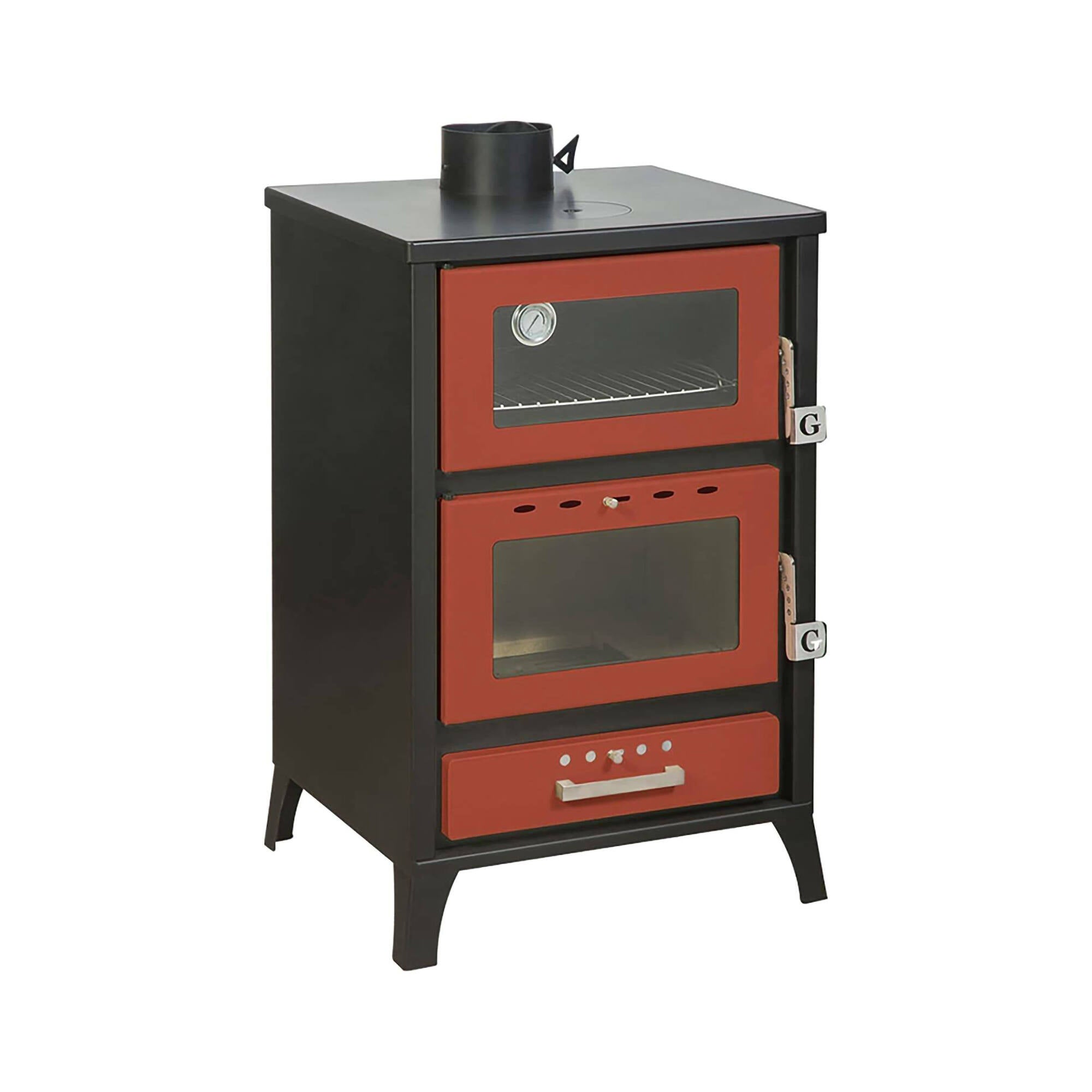 Stufa a legna Agung, Caminetto a legna, Focolare a legna, Stufa rustica ...