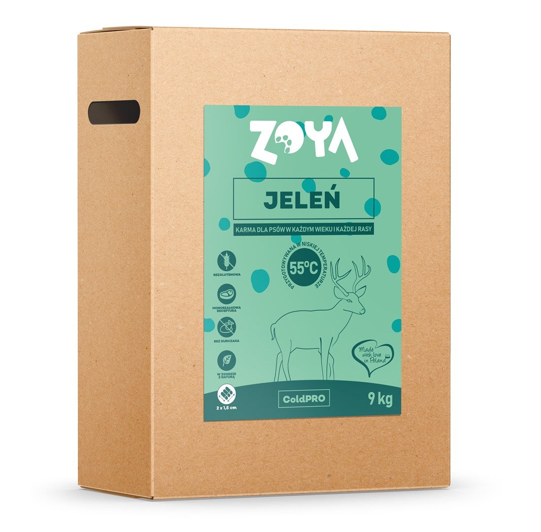Croquettes pour chien ZOYA COLDPRO au cerf, 9 kg | Leroy Merlin