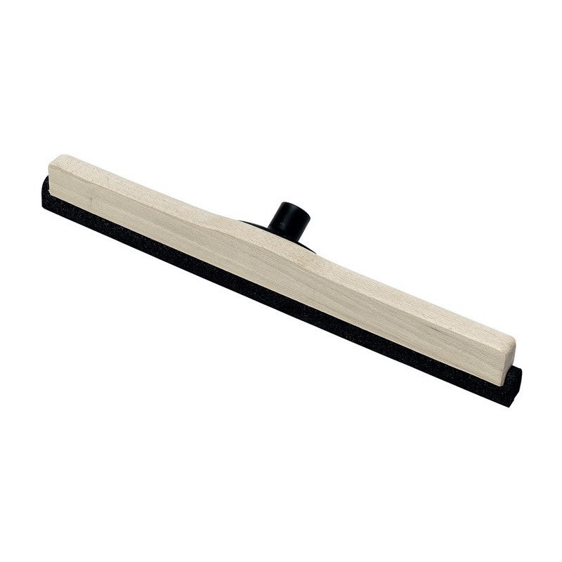 Raclette à eau longueur 500 mm bois avec embase de manche en plastique ...