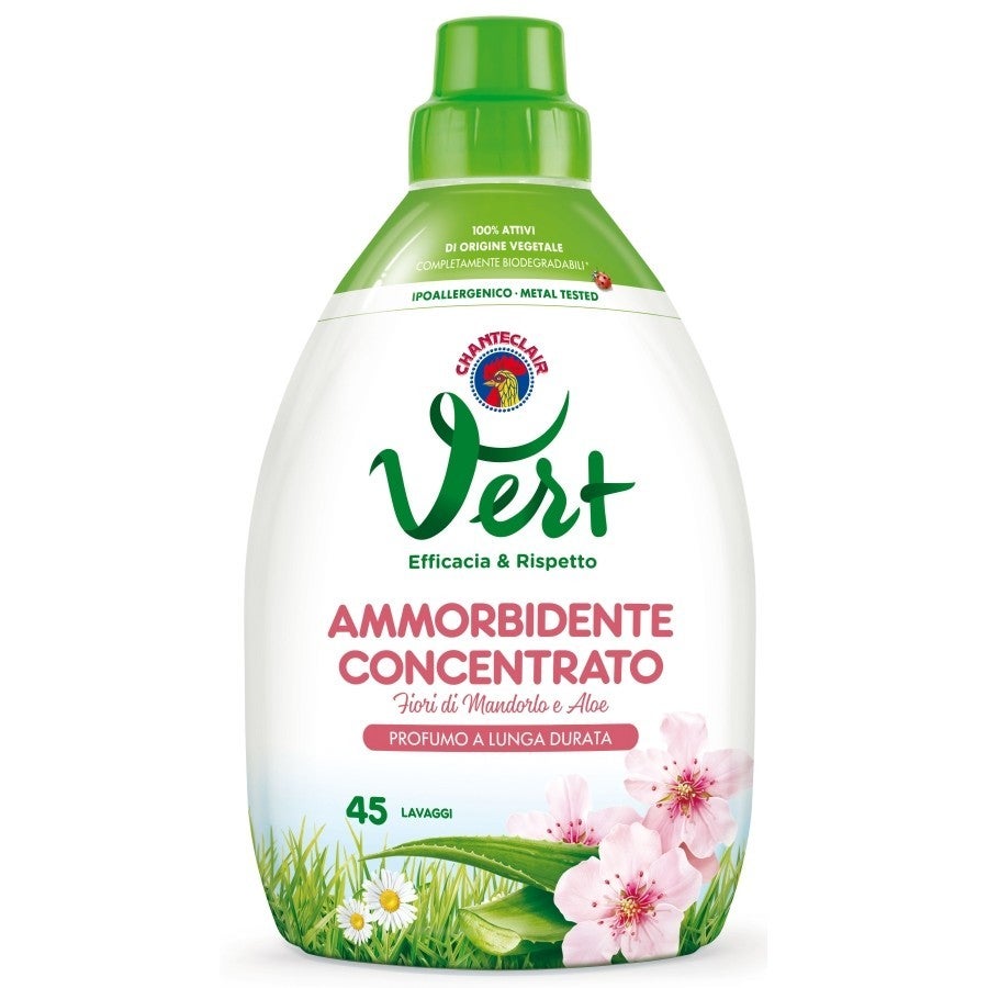 Chanteclair Vert Adoucissant Concentré 45 Lavages 900ml. Fleurs d ...