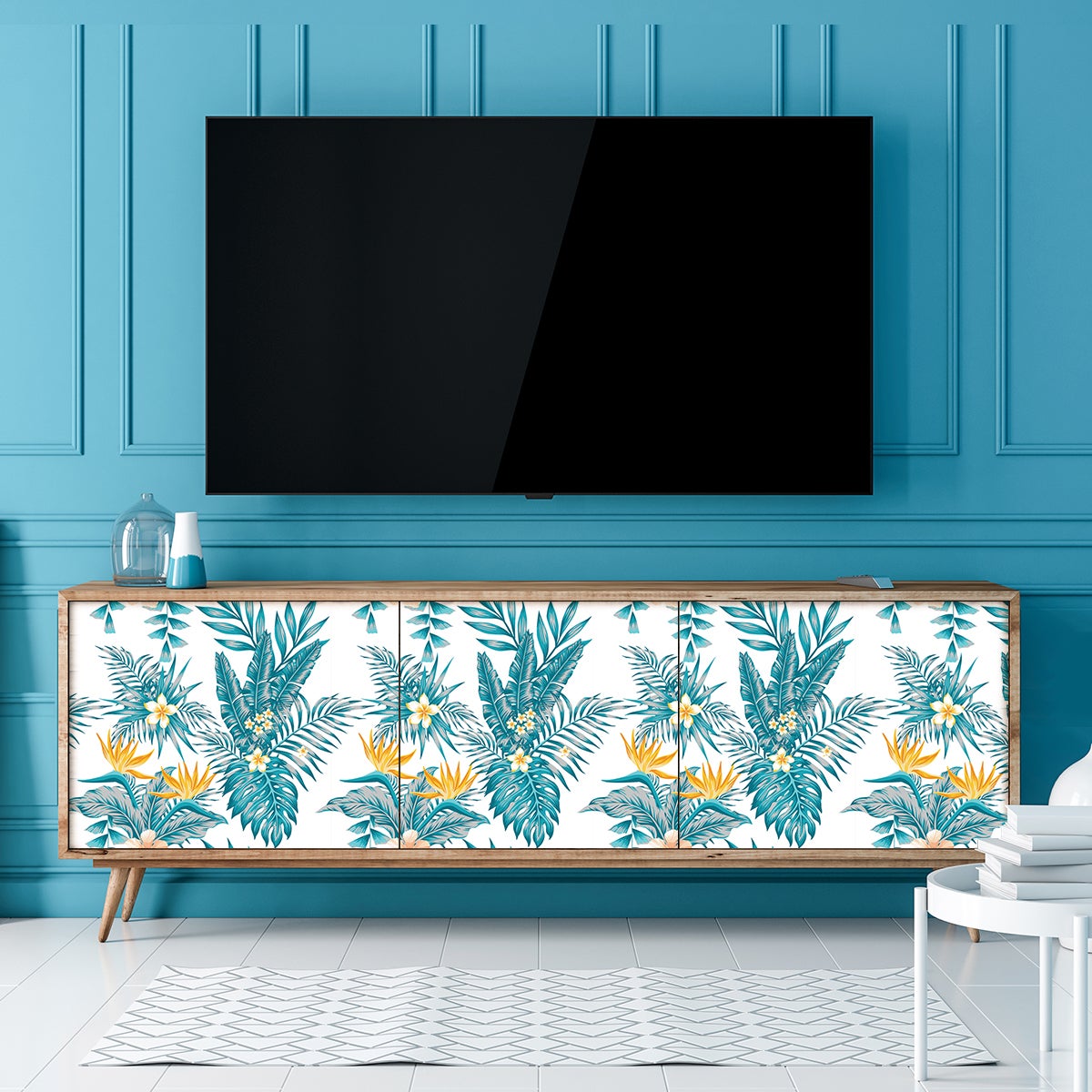 Sticker meuble tropical maymay 40 x 60 cm | Leroy Merlin