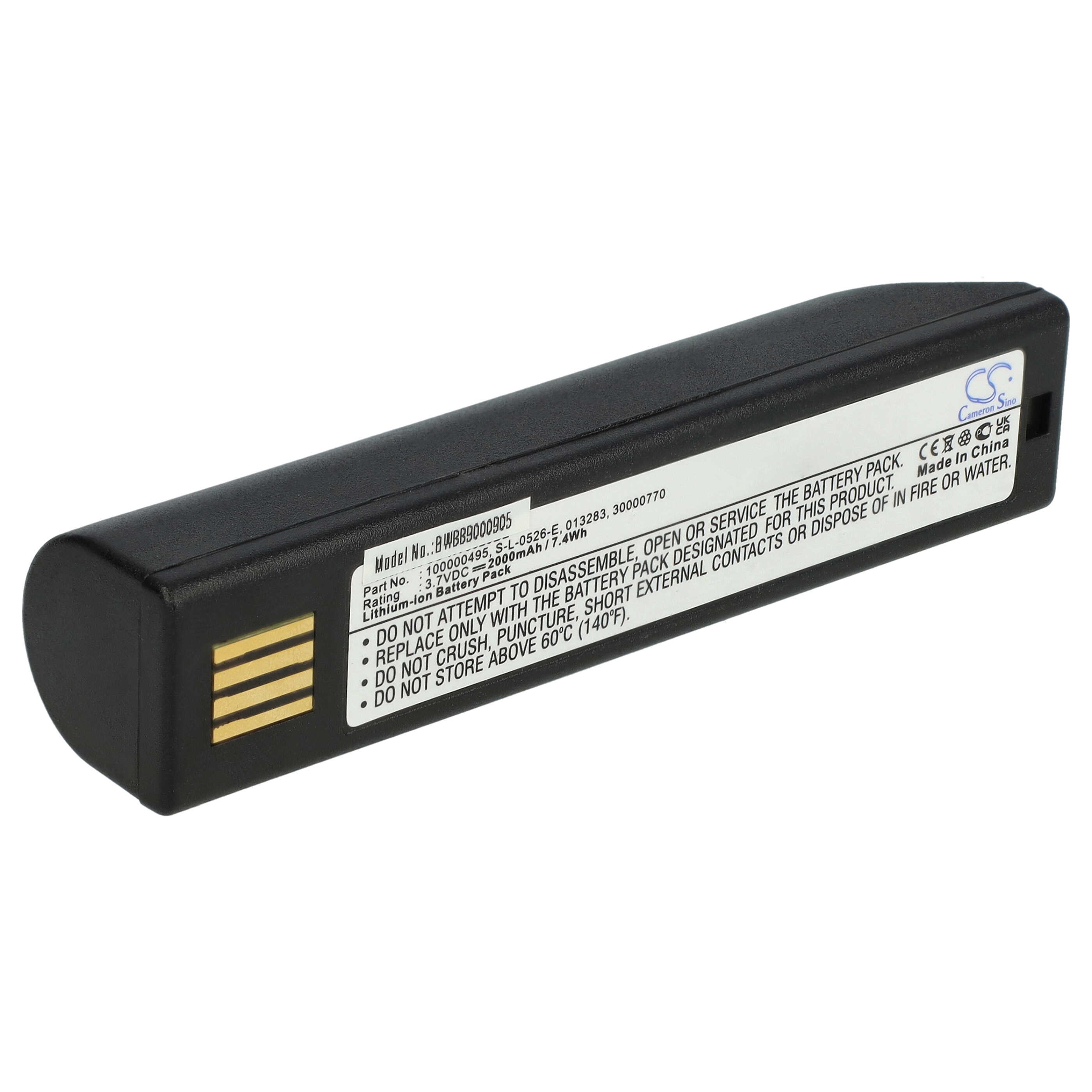 Vhbw Batterie remplacement pour Leuze 50105384 pour scanner de code ...
