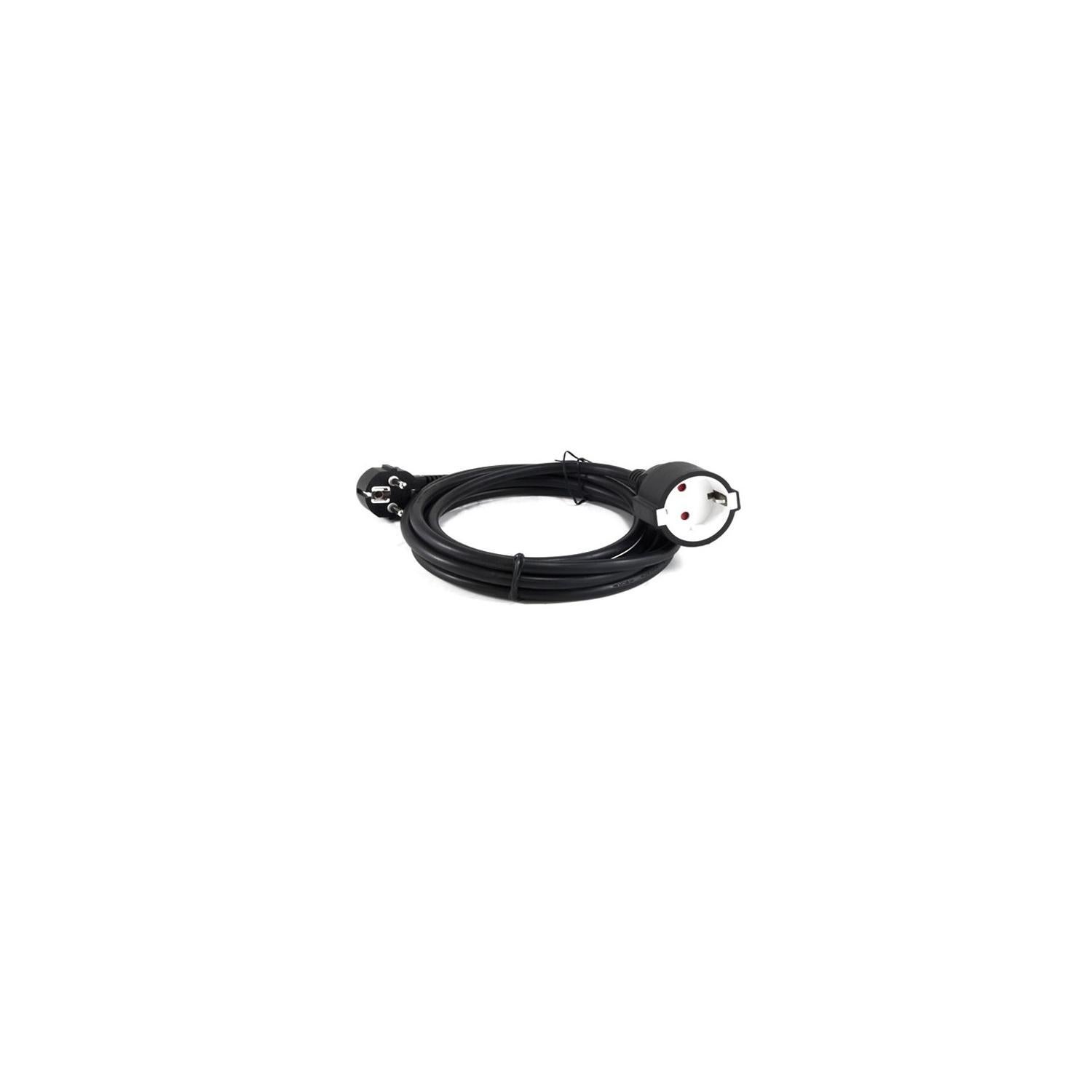 Alargador Eléctrico 10m 3x1.5 mm, Negro, PVC PVC | Leroy Merlin