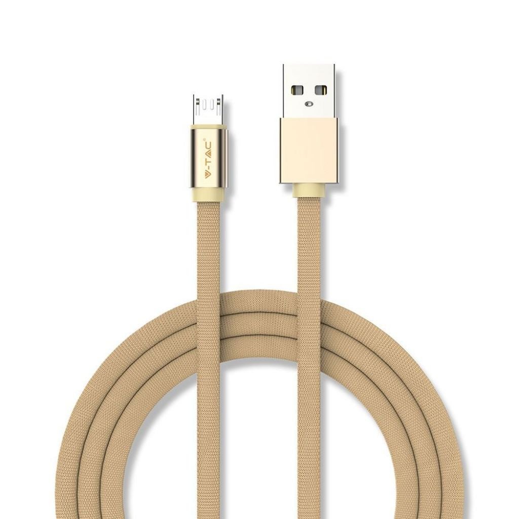 Càble Micro-USB vers USB-A 1m Quick Charge 2.4A Ruby Series Anti-Tangle ...