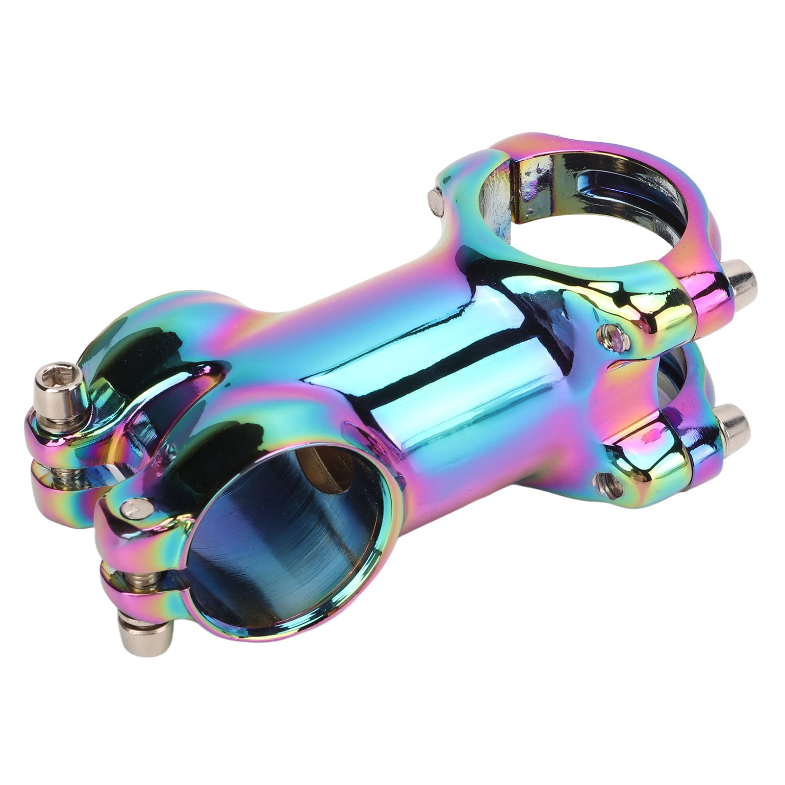 Attacco manubrio in lega di alluminio CNC Dazzle Color regolabile più o ...