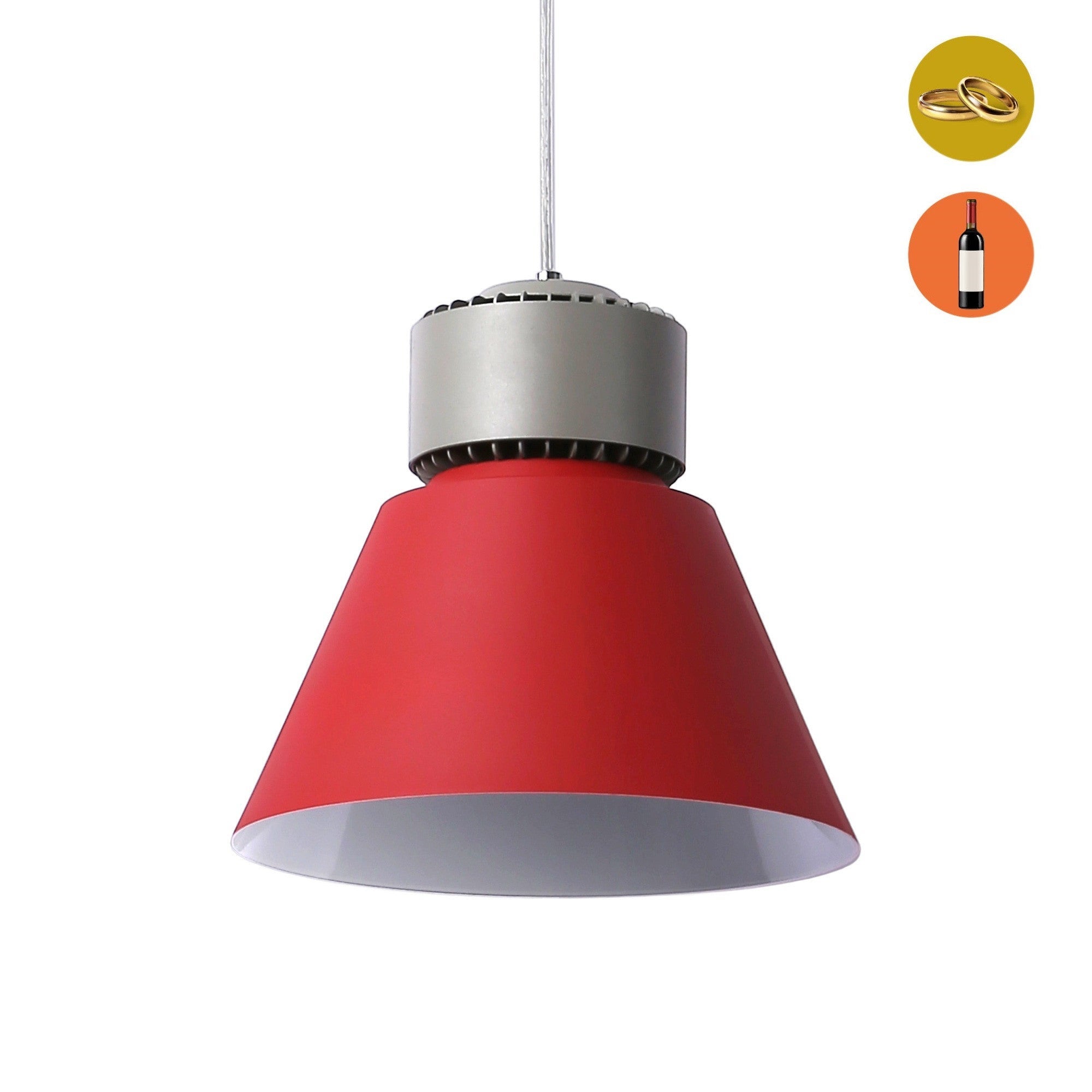 Suspension LED 36W spéciale or et vin - Driver KeGu | Leroy Merlin