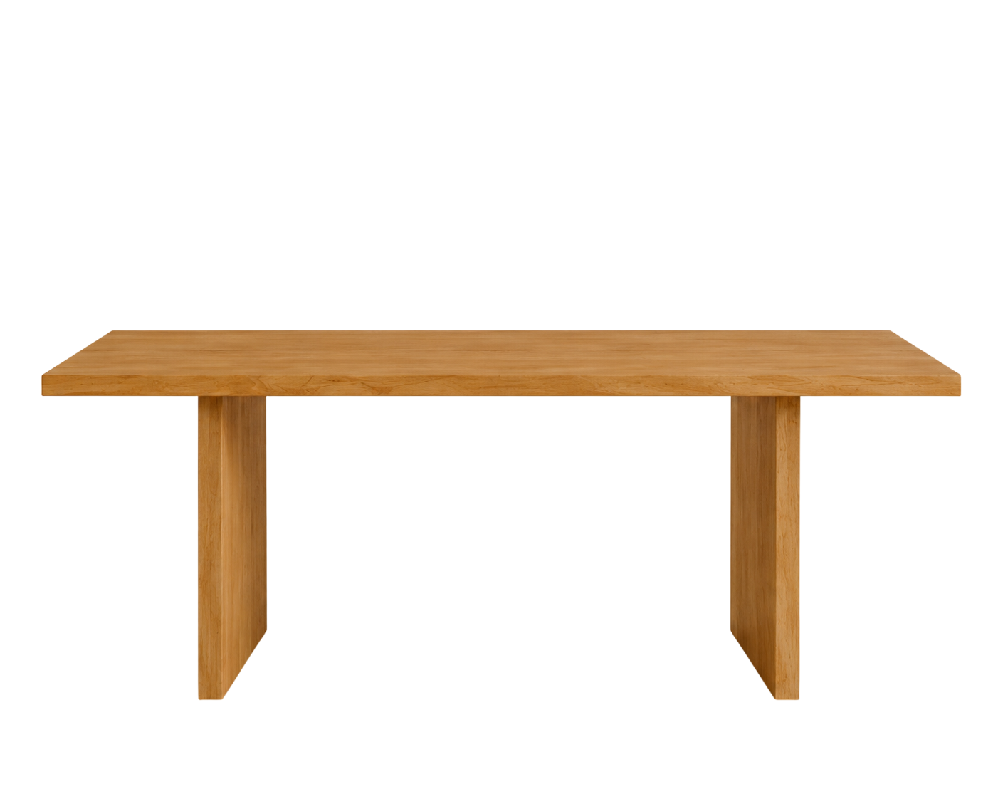 HANNUN Maia Mesa de comedor de madera 140 cm | Leroy Merlin