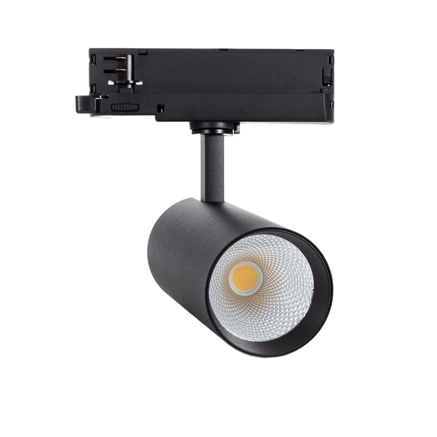 Spot LED sur Rail Triphasé 30W Carlo CCT Sélectionnable Noir (2700K ...