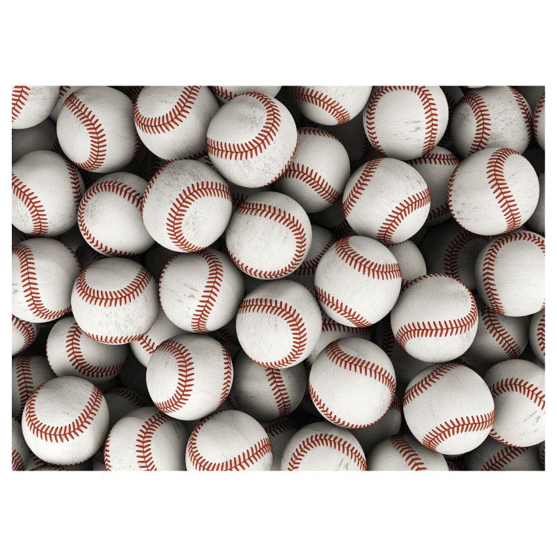 Tableau toile BASEBALL H.1.3 x L.1.8 m - Déco impression sur toile ...