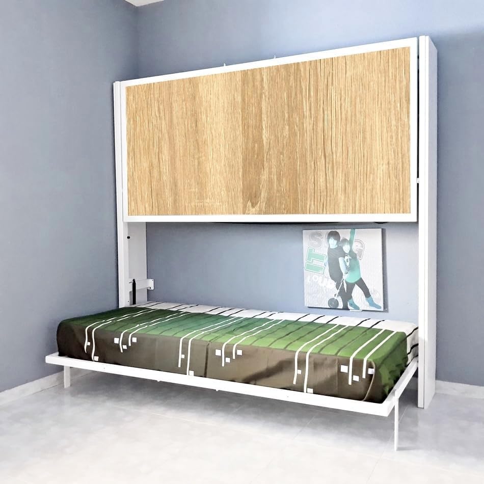 Litera abatible horizontal, Línea litera metálica juvenil, Para colchón ...
