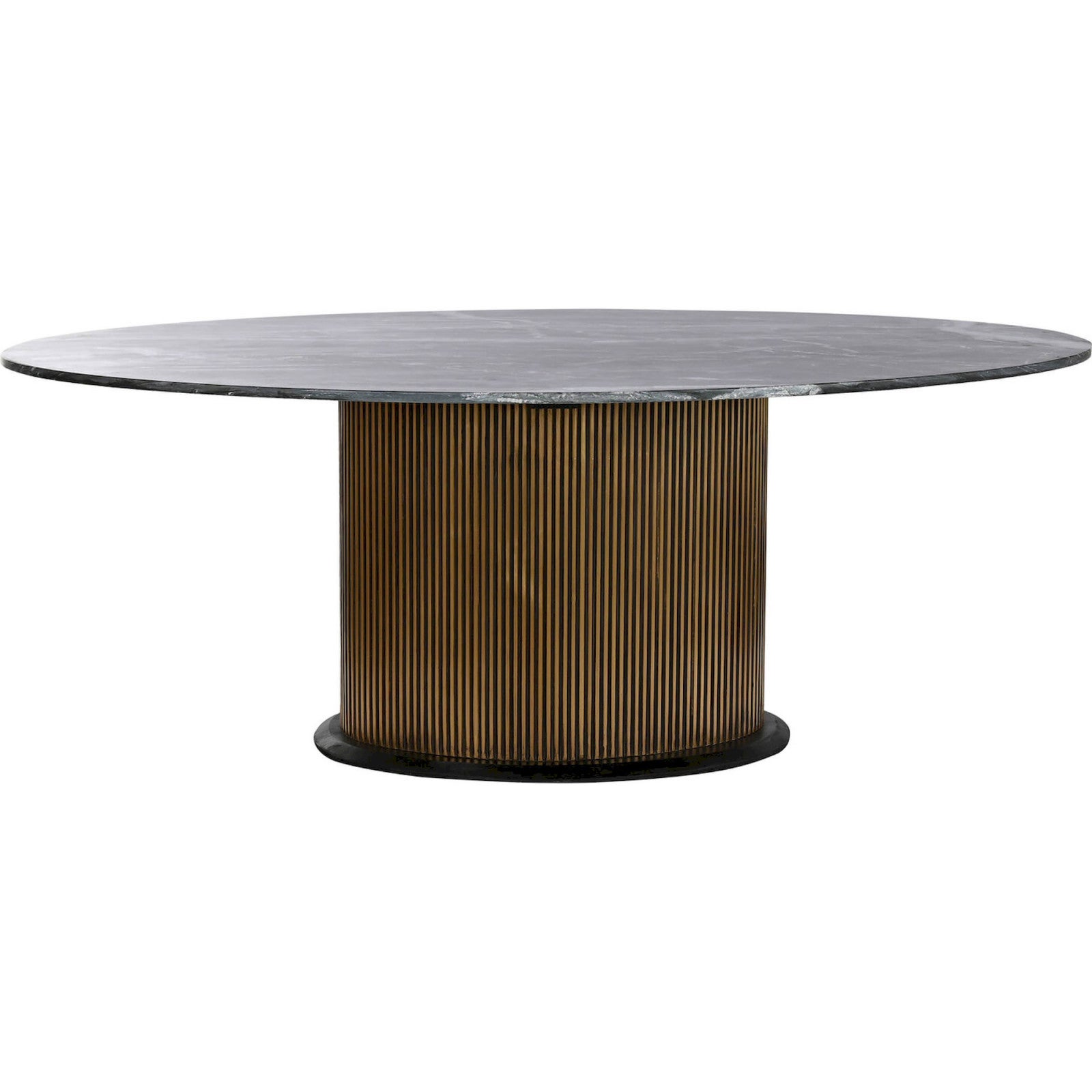 Table de salon marbre ovale élégance intérieure 200 x 110 x 76 cm ...