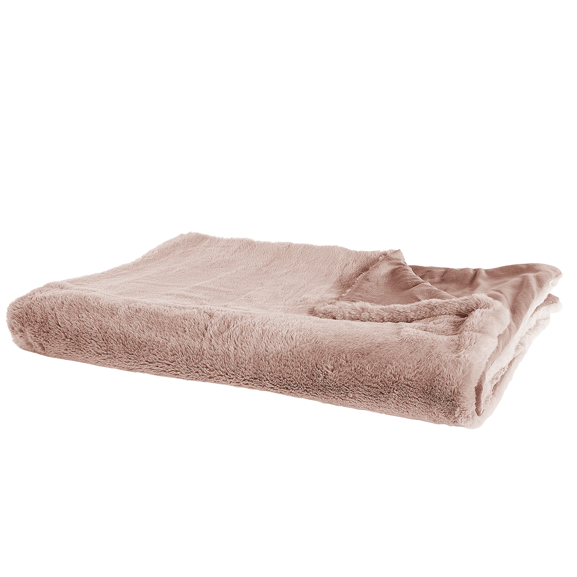 Couverture CHAAB 150 x 200 cm Rose | Leroy Merlin